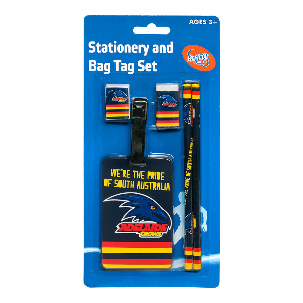 Adelaide Crows Stationery And Bag Tag Set – The AFL Store