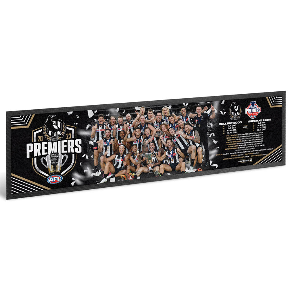 Collingwood 2023 Premiers Team Bar Runner – The AFL Store