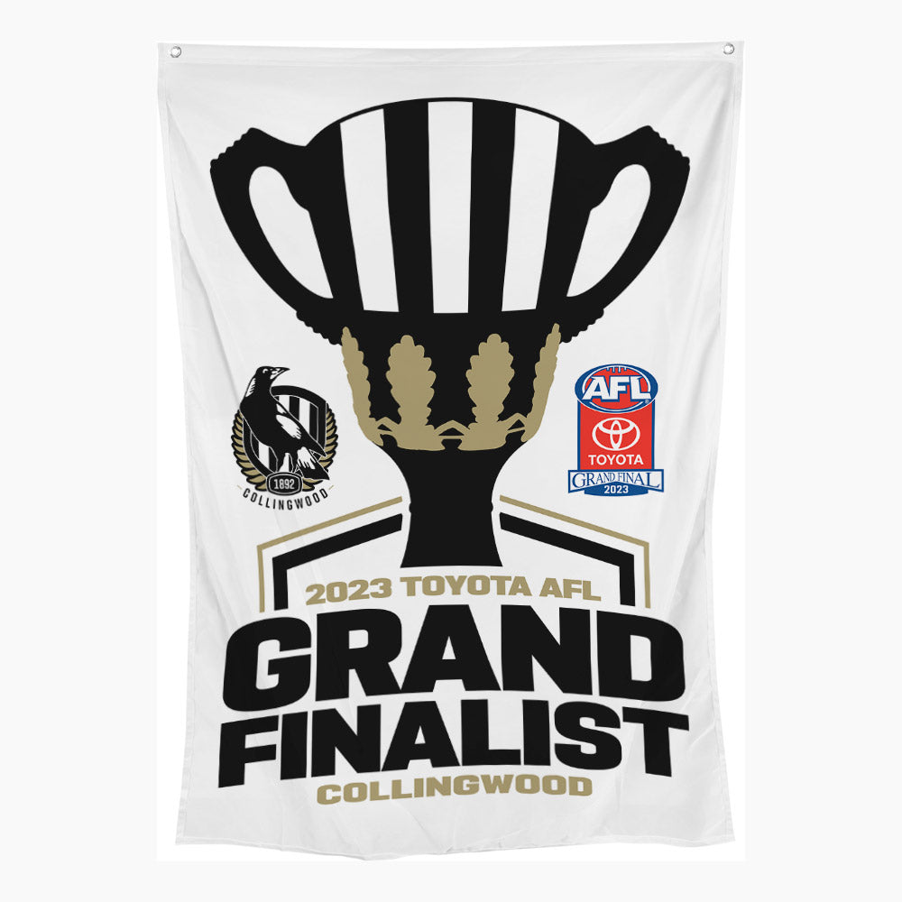 2023 AFL Premiership Collingwood Finialist Wall Flag – The AFL Store