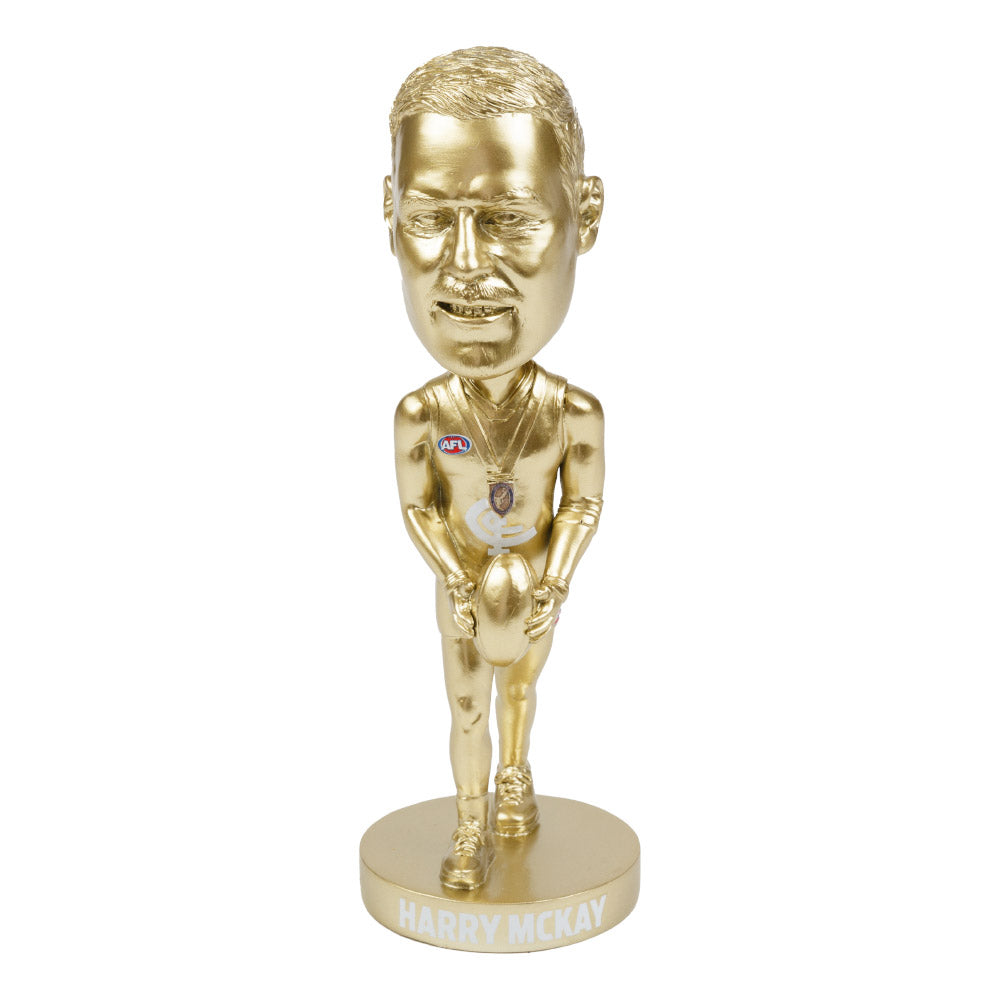 Carlton Gold Bobblehead : Harry Mckay – The AFL Store