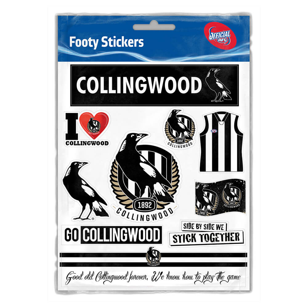Collingwood Sticker Sheet – The AFL Store