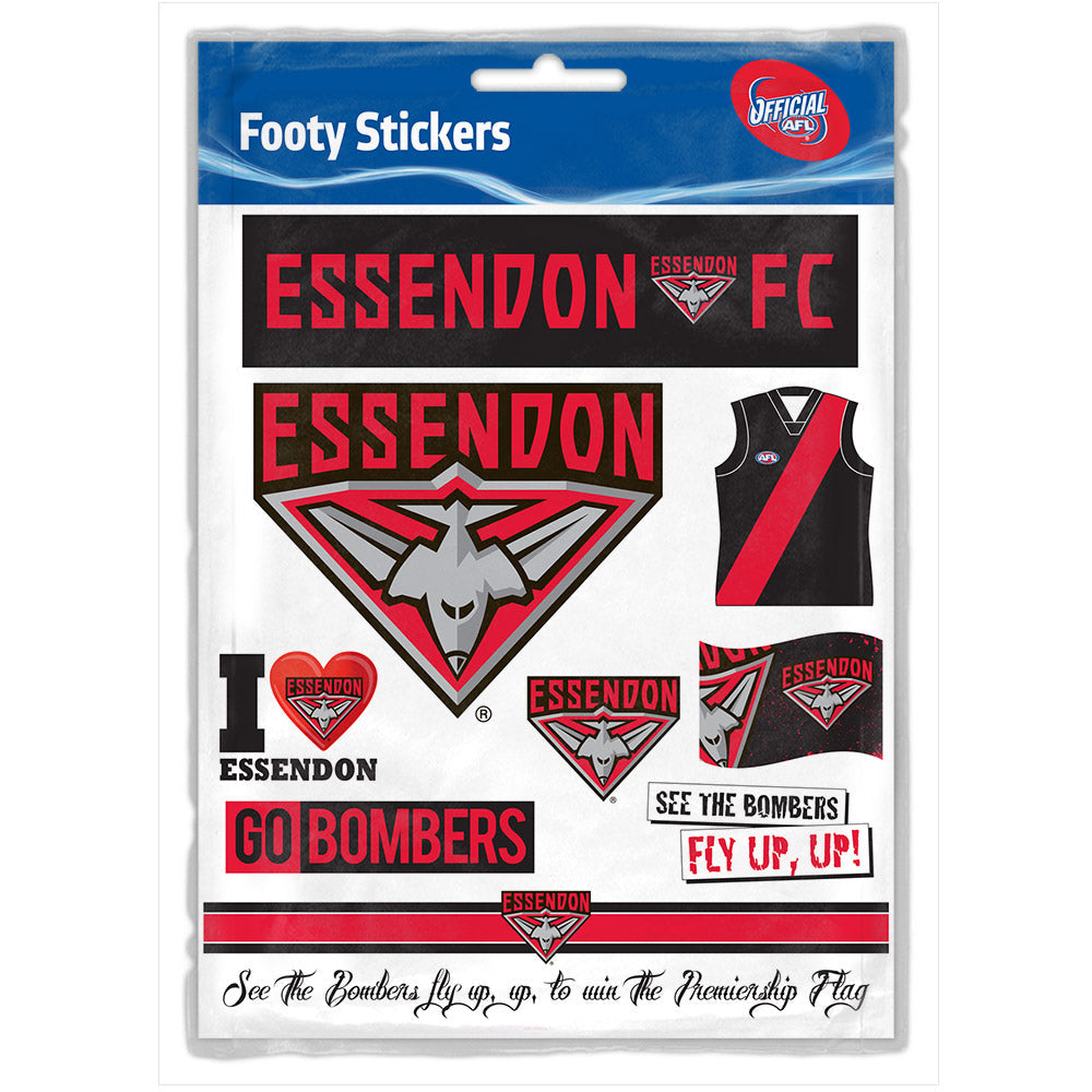 Essendon Sticker Sheet – The AFL Store