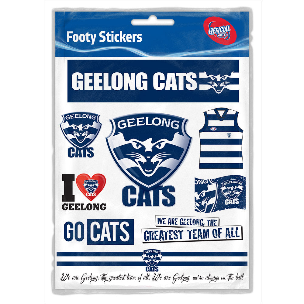 Geelong Cats Sticker Sheet – The AFL Store