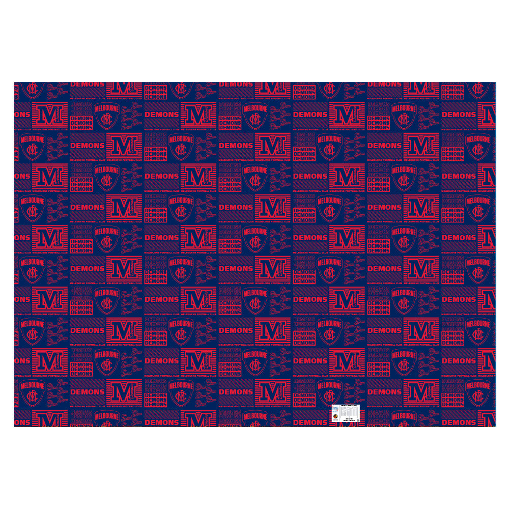 Melbourne Demons Gift Wrapping Paper – The AFL Store