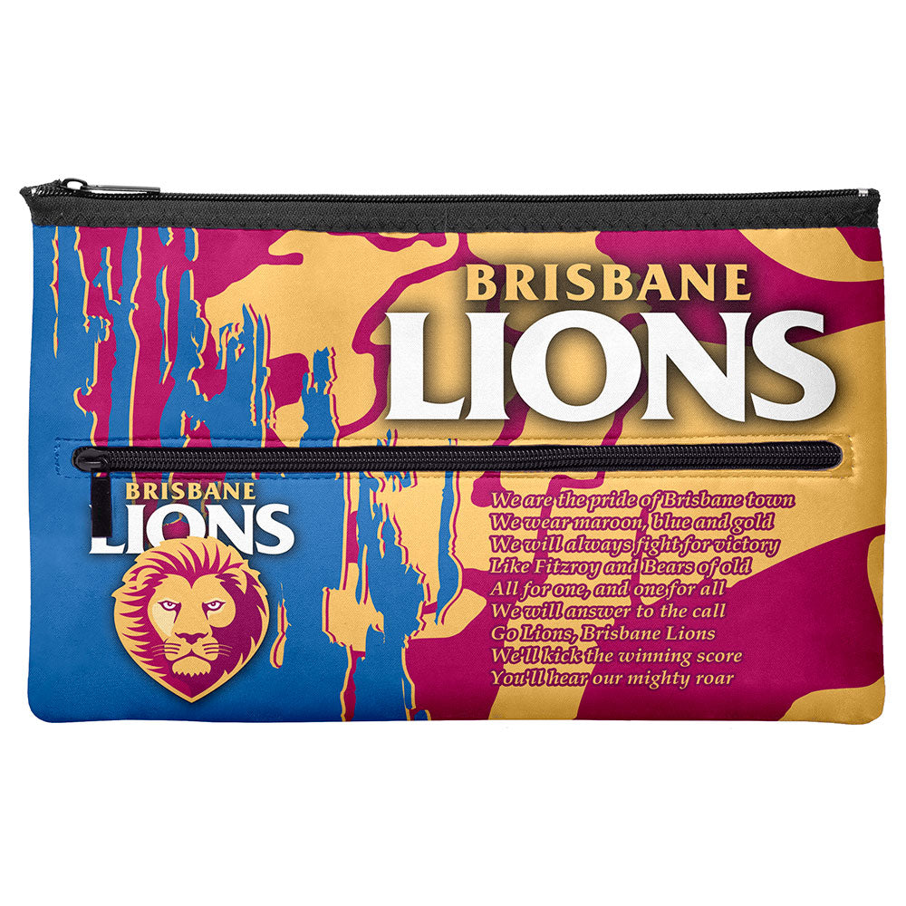 Brisbane Lions Song Pencil Case – The AFL Store
