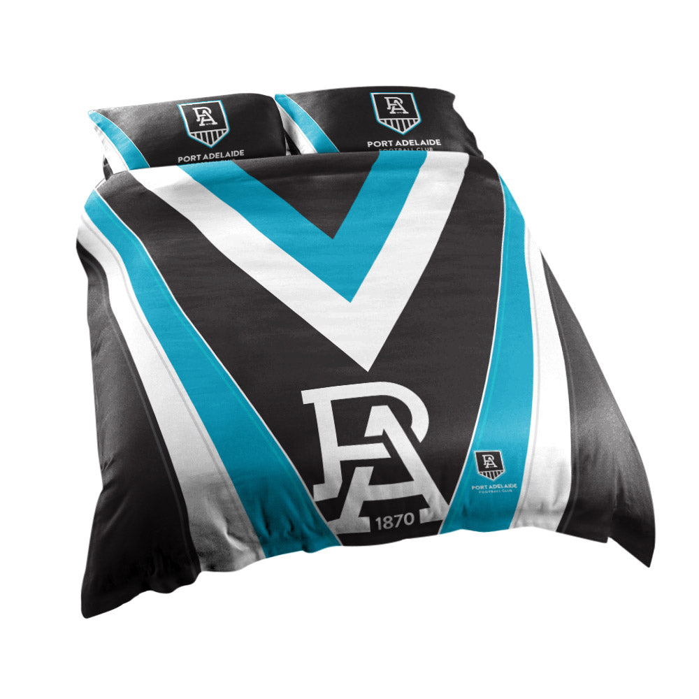 Port Adelaide Queen Quilt Cover Set – The AFL Store