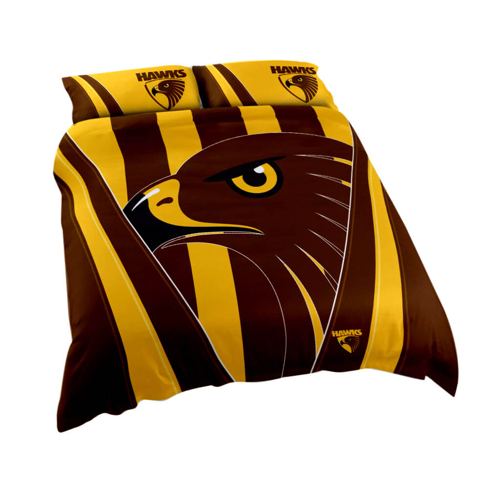 Hawthorn King Quilt Cover Set The AFL Store hawthorn-king-quilt-cover-set-the-afl-store
