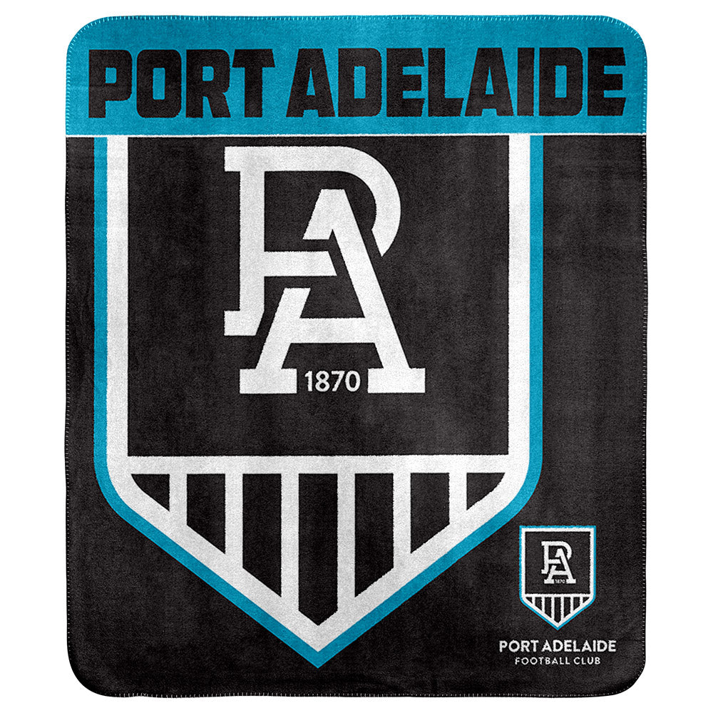 Port Adelaide Polar Fleece Rug – The AFL Store