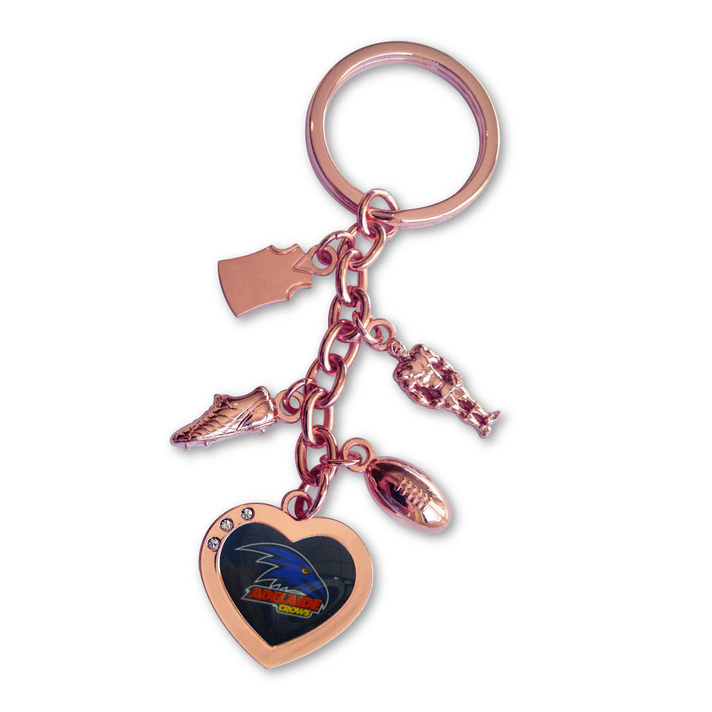 Adelaide Crows Charm Keyring – The AFL Store
