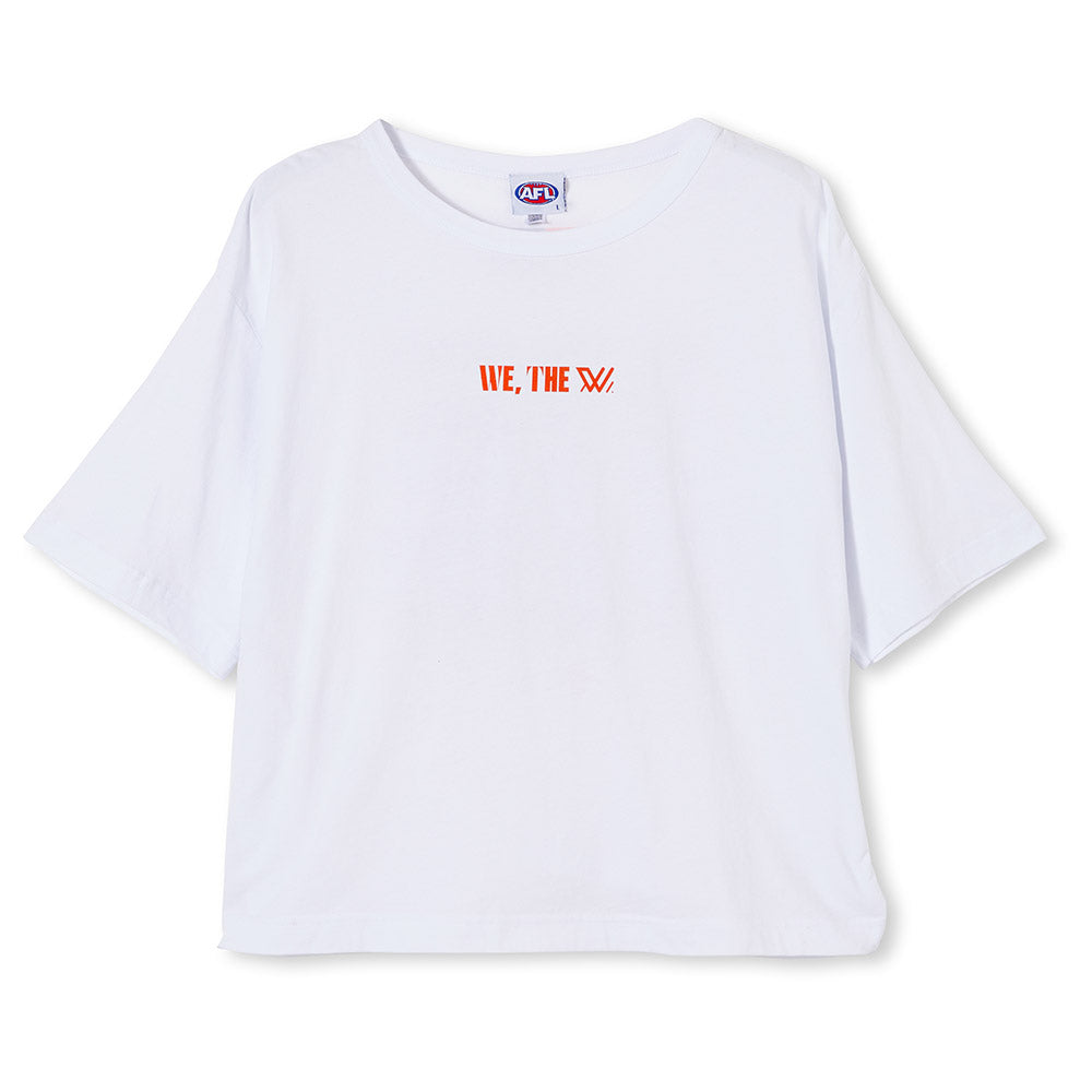 AFLW Official Launch Womens T-Shirt – The AFL Store