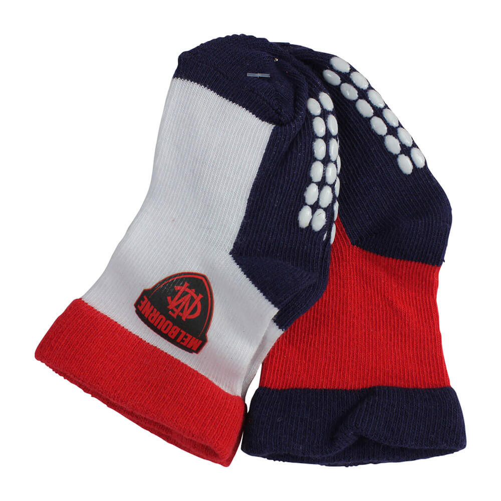 Melbourne Demons Infant Logo Socks - 2 Pack – The AFL Store