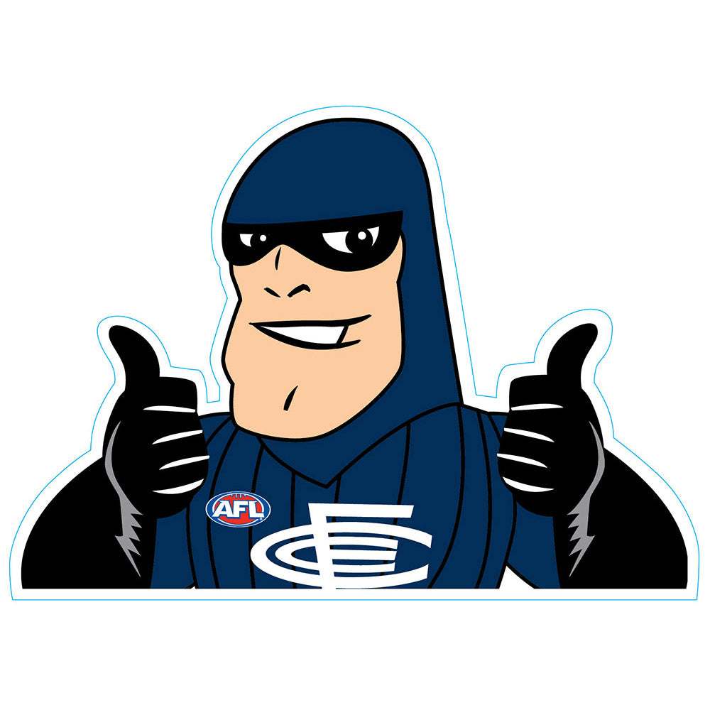 Carlton Mascot Car Decal – The AFL Store