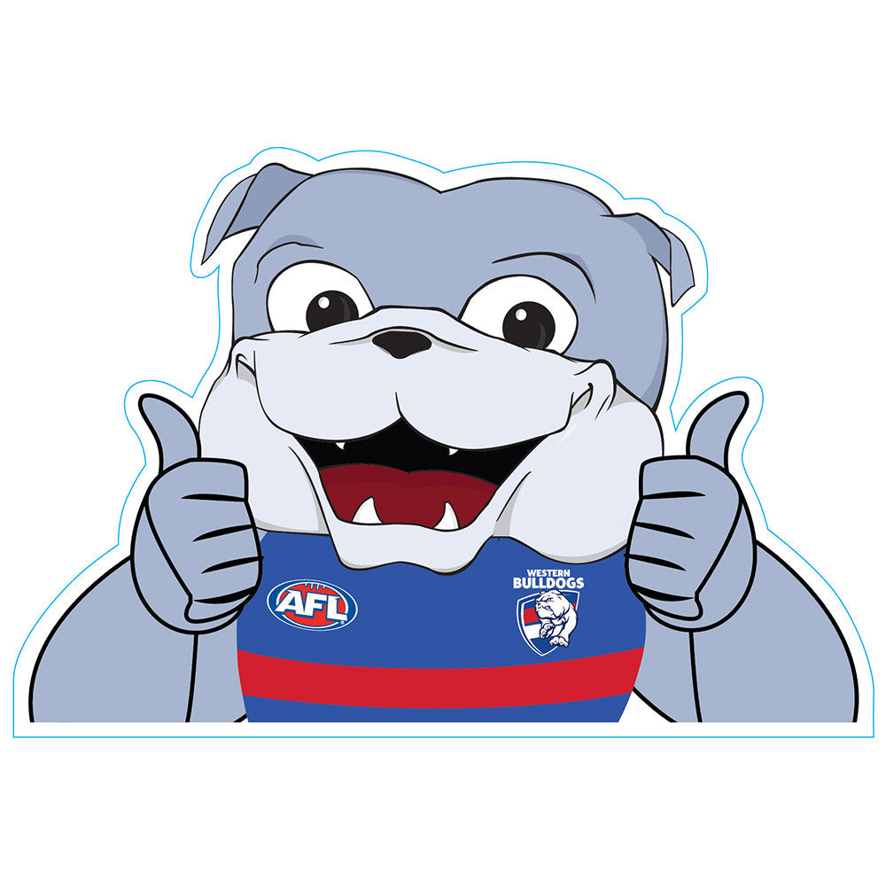 Western Bulldogs Mascot Car Decal – The AFL Store