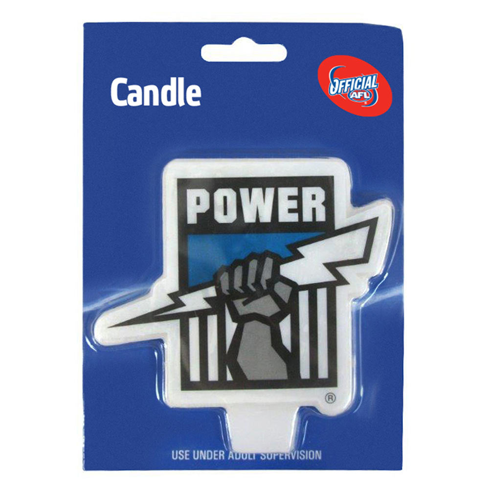 Port Adelaide Logo Candle – The AFL Store
