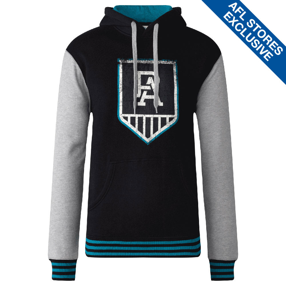 Port Adelaide Mens Retro Pullover Hoodie – The AFL Store