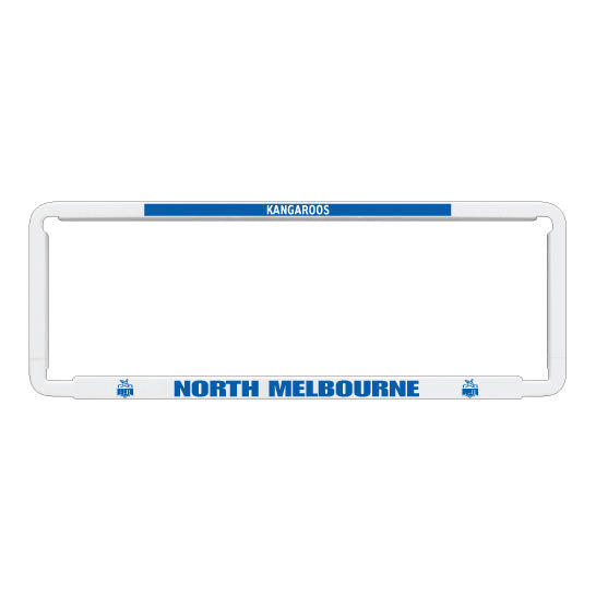 North Melbourne Number Plate Frame – The AFL Store