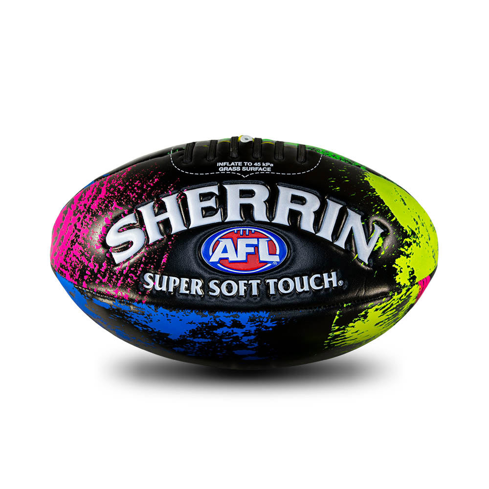 Sherrin Super Soft Multi-Colour Football – The AFL Store